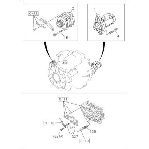 8-98156-360-1 Isuzu | Harness To Body Bracket | Source One Parts Center