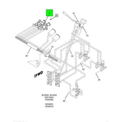 3592131C91 Navistar International | Brake Control Valve MV-3 | Source ...