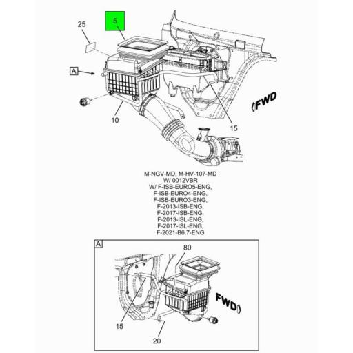 3721743C91 Navistar International | Air Dryer Type Cleaner Assembly ...