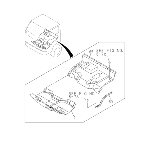 8-97585-413-3 Isuzu | Floor Mat | Source One Parts Center