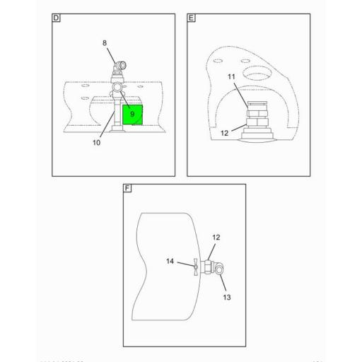 2513747C1 Navistar International | Brake Relay Valve R12 | Source One ...