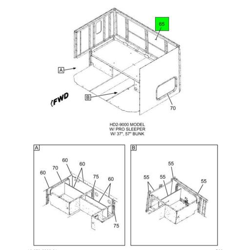 3574688C93 Navistar International | KIT INSULATION COLD WEATHER 72 ...