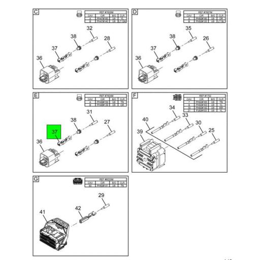 3554322C1 Navistar International | Female Cable Terminal | Source One ...