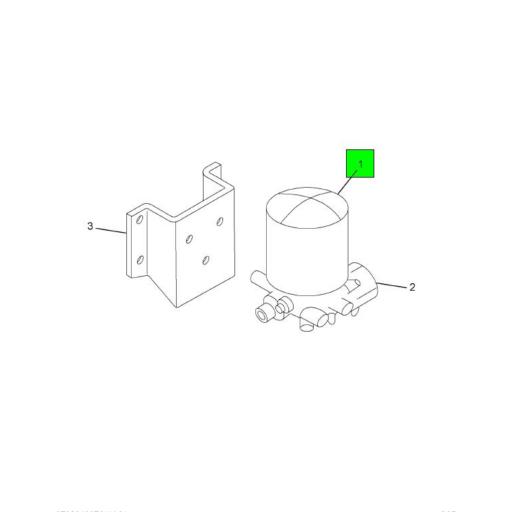 3506784C91 Navistar International | Air Dryer 12V SS1200 | Source One ...