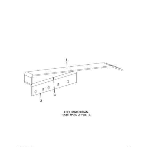 3841944C2 Navistar International | 5th Wheel Ramp Assembly Left ...