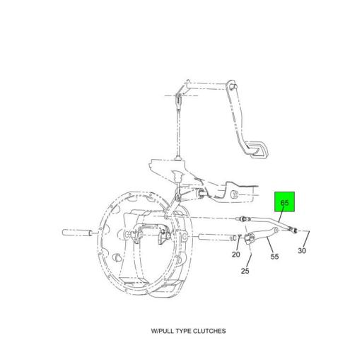 3815107C92 Navistar International | Control Clutch Rod Assembly ...