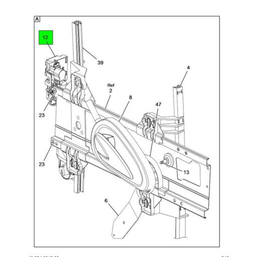 2505412C1 Navistar International | Front Left-Hand Manual Door Latch ...
