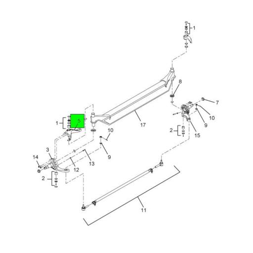 H60903462 Navistar International | Steering Arm Assembly Left | Source ...