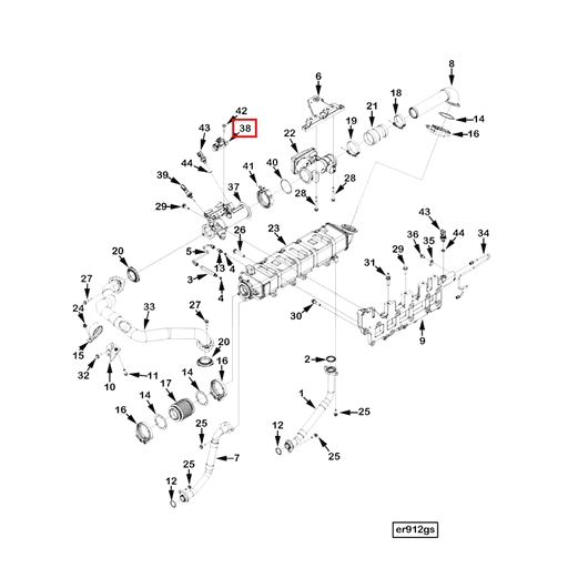 4307166 Cummins | Differential Pressure Sensor | Source One Parts Center