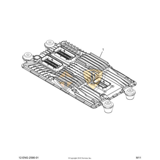 1883086C93 Navistar International | Electronic Control Module Assembly ...