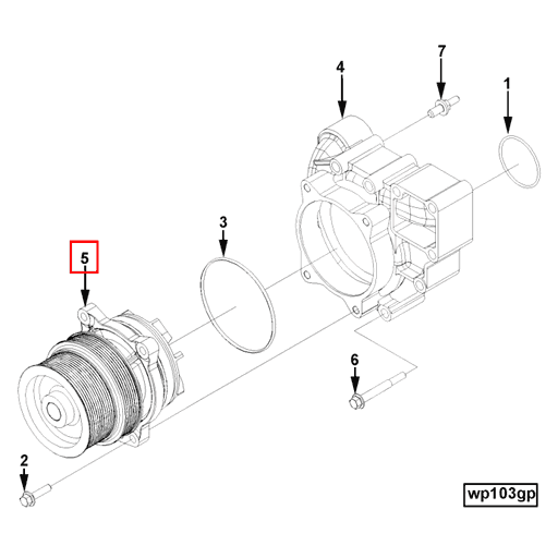 3687810 Cummins | Water Pump Core | Source One Parts Center