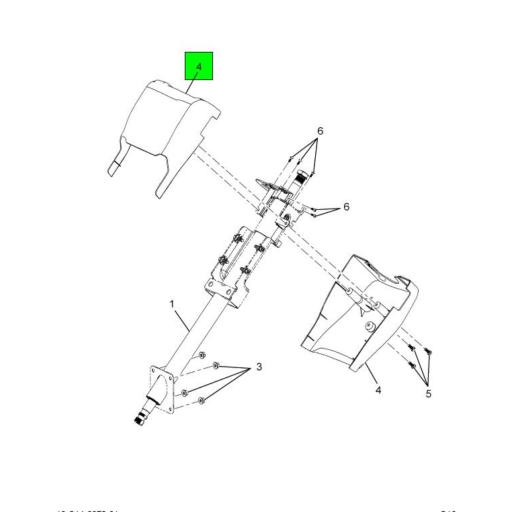 2520009C91 Navistar International | Steering Column Cover | Source One ...