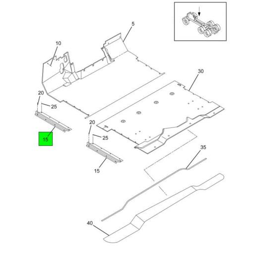 2027440C1 Navistar International | Scuff Plate | Source One Parts Center
