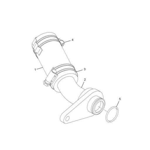 1878575C96 Navistar International | Coolant Return Tube Assembly ...