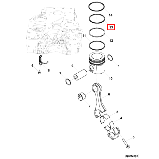 5339169 Cummins | Compression Piston Ring | Source One Parts Center