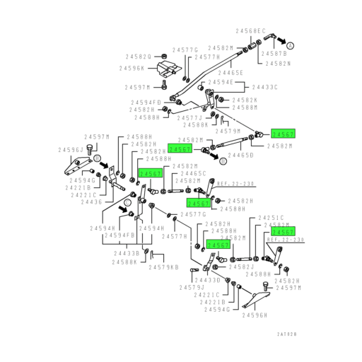 MC125974 Mitsubishi FUSO | Ball Joint | Source One Parts Center