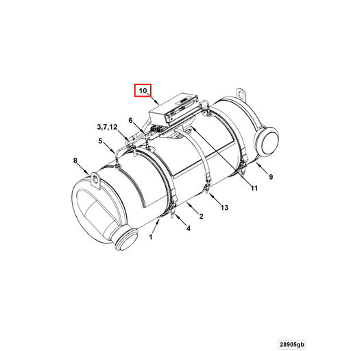 2888154 Cummins | Sensor Bracket | Source One Parts Center