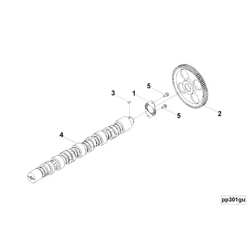 3064203 Cummins | Offset Woodruff Key | Source One Parts Center