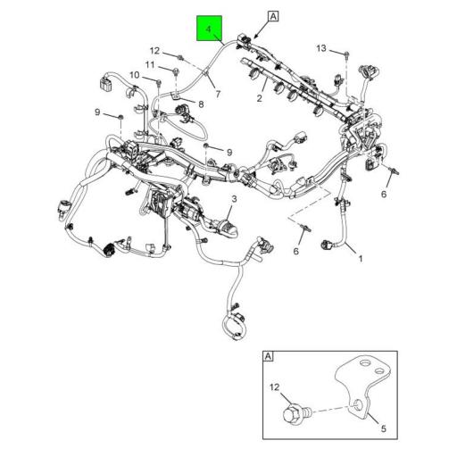 7080246C91 Navistar International | HPP Harness Replacement Kit ...