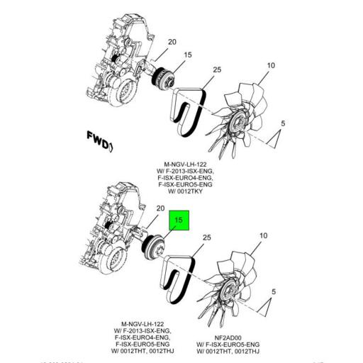 3736569C91 Navistar International | Horton Drive Fan and Mounting ...