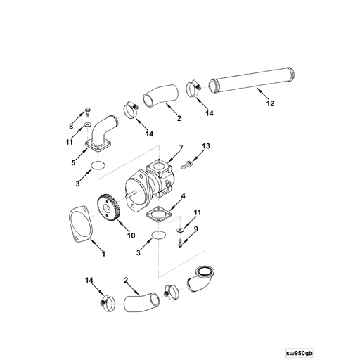 3897337 Cummins | Raw Water Pump-minor Kit | Source One Parts Center