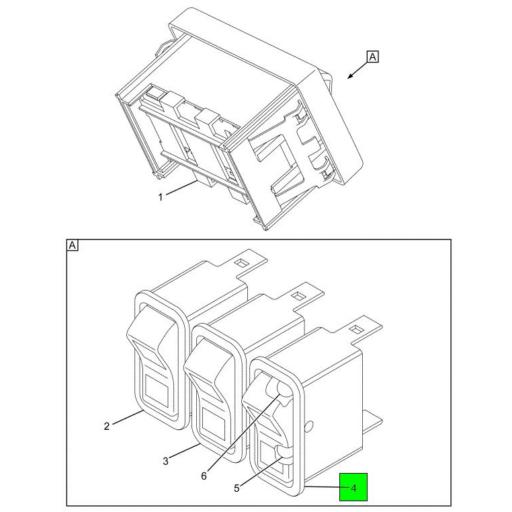 3593177C1 Navistar International | Lift Gate Switch Switch Pack Mounted ...
