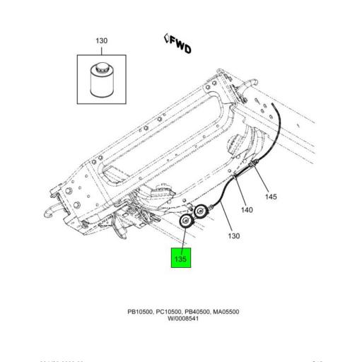 40077R1 Navistar International | Lock Nut Stainless Steel 5/16 in UNC ...