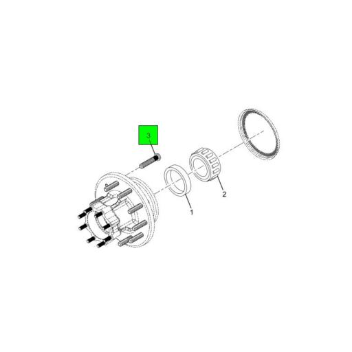 2610238C1 Navistar International | Wheel Mounting Stud | Source One ...