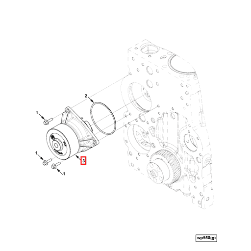 5291445 Cummins | Water Pump | Source One Parts Center