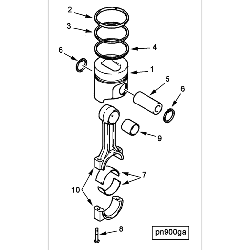 4901212 Cummins | Engine Piston | Source One Parts Center