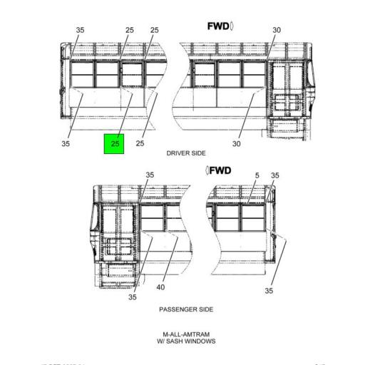 3776757C3 Navistar International | Bus Body Interior Cap Full | Source ...