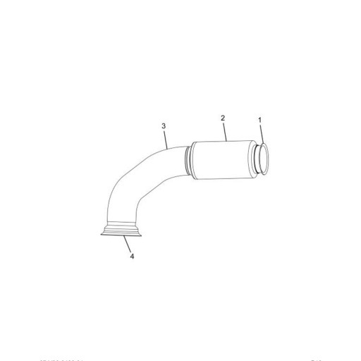 4053635C93 Navistar International | Welded Assembly Turbocharger Pipe ...