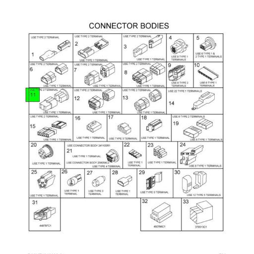 255058C1 Navistar International | 4-Way Female Cable Connector - 10 ...