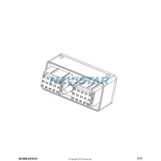 3554087C1 Navistar International | 30-Way Sealed Body Connector ...