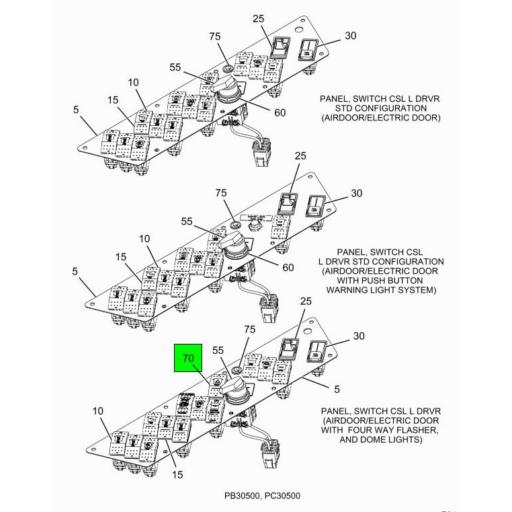 6131249C1 Navistar International | Rocker Switch Off/On SPST | Source ...