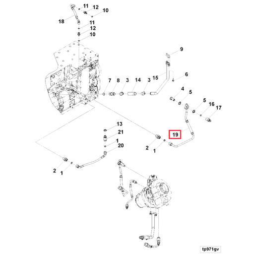 5314840 Cummins | Tur Coolant Drain Tube | Source One Parts Center
