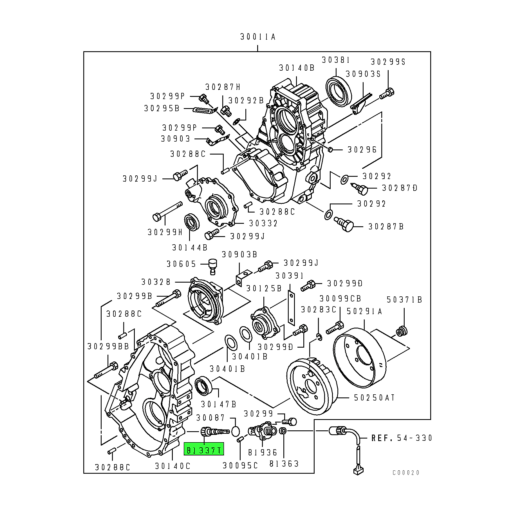 ME605814 Mitsubishi FUSO | Speedometer Driven Gear | Source One Parts ...