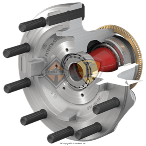 2601406C91 Navistar International | Aluminum Front Disc Wheel Hub ...