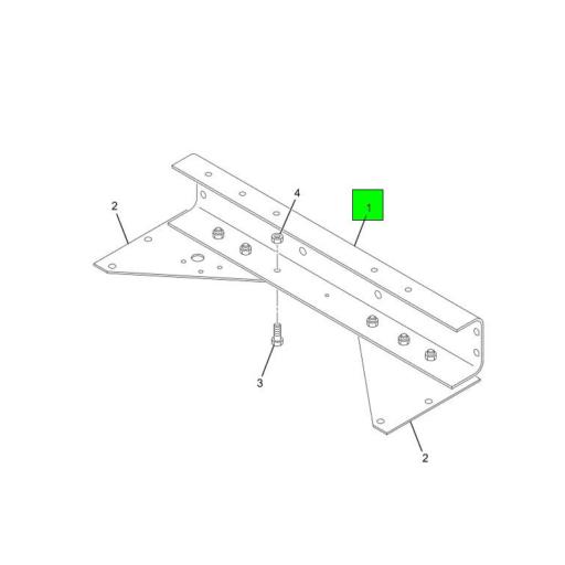 3539166C2 Navistar International | Rear Crossmember | Source One Parts ...