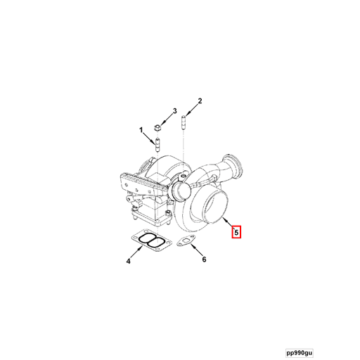 4038684 Cummins | Turbocharger | Source One Parts Center