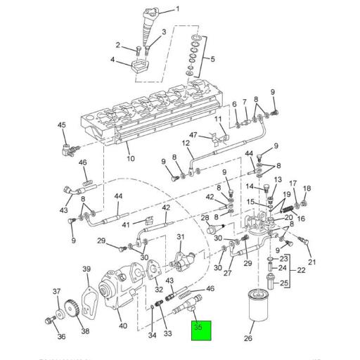 1824982C91 Navistar International | Injector Oil-Pressure Regulator ...