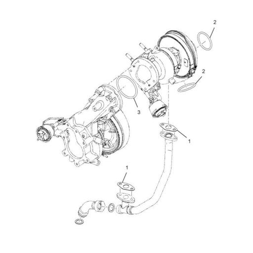 2511792C91 Navistar International | Turbocharger Remanufactured Kit ...