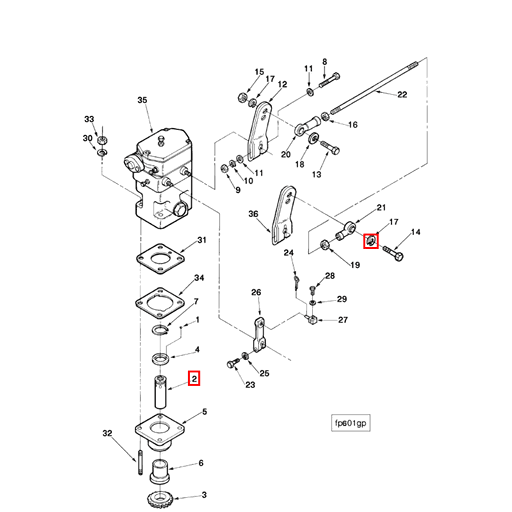109832 Cummins | Governor Drive Shaft | Source One Parts Center