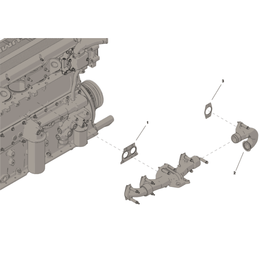 5579056 | Cummins® | Exhaust Manifold Kit | Source One Parts Center