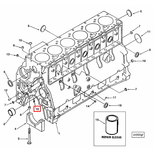 3901020 Cummins | Piston Cooling Nozzle | Source One Parts Center