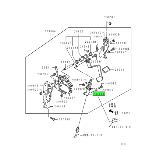 ME627796 Mitsubishi FUSO | Clutch Master Cylinder Assembly | Source One ...