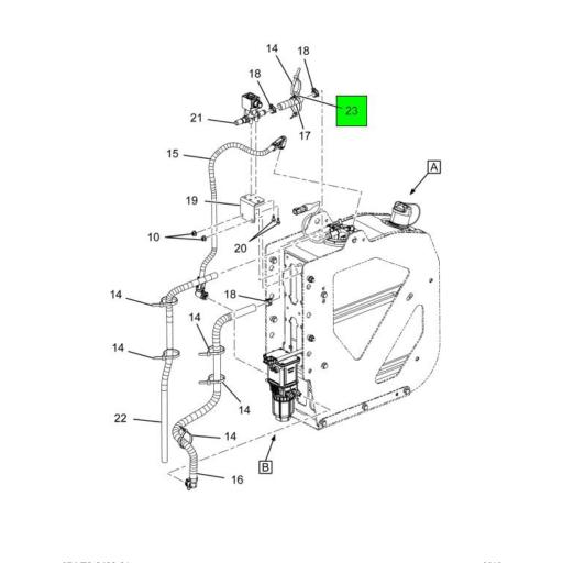 3804604C1 Navistar International | Brake Hose and Cable Spacer Guide ...