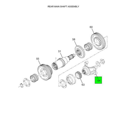 2598396C1 Navistar International | Yoke SPL90 Series | Source One Parts ...