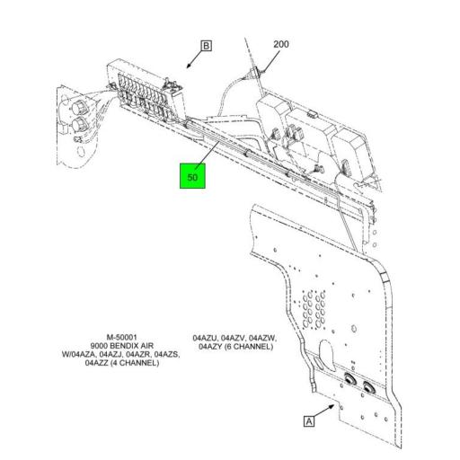 3597146C91 Navistar International | Electrical Anti-Skid Brake Harness ...