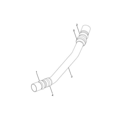 3593624C91 Navistar International | Hot-Side Charge Air Cooler Pipe ...
